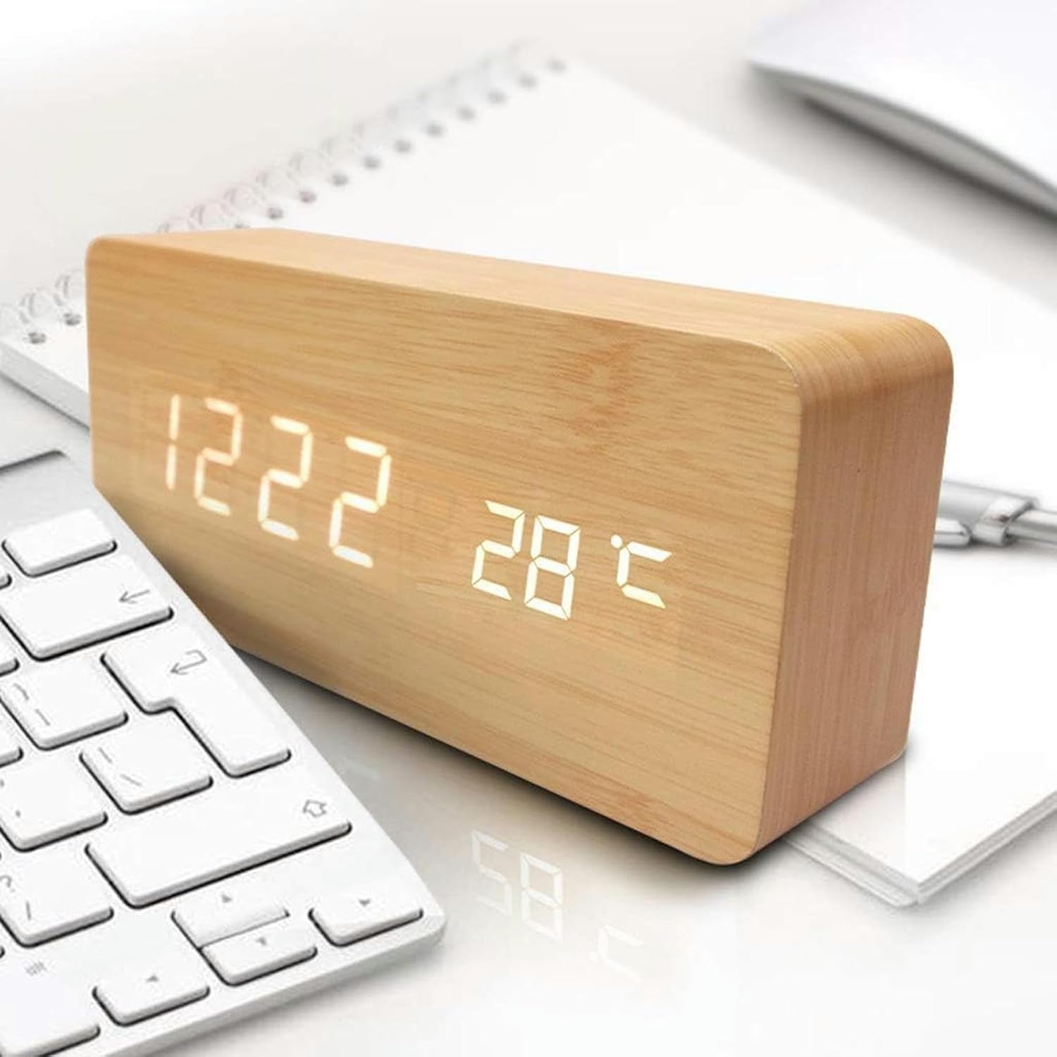 Wooden Alarm Clock – Venus&Orion