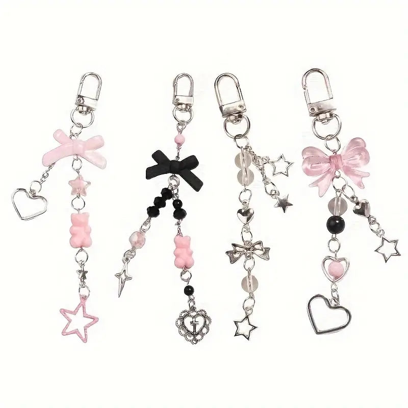 Coquette Bowknot Keychain – Venus&Orion