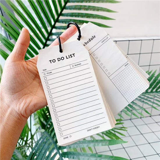50 Sheets Minimalist Ring Memo Pad – Venus&Orion