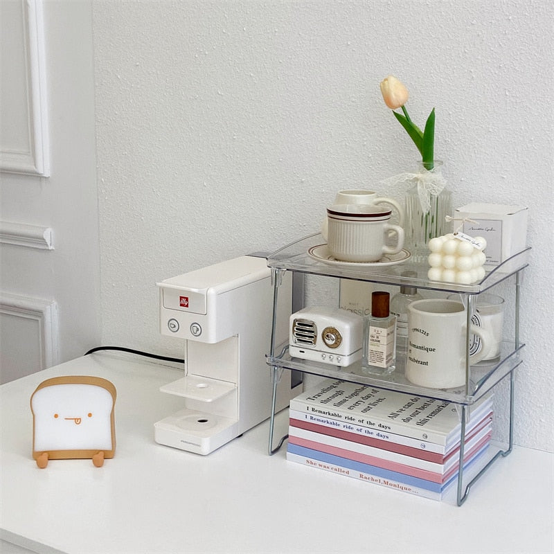 Minimalist Clear Storage Shelf – Venus&Orion